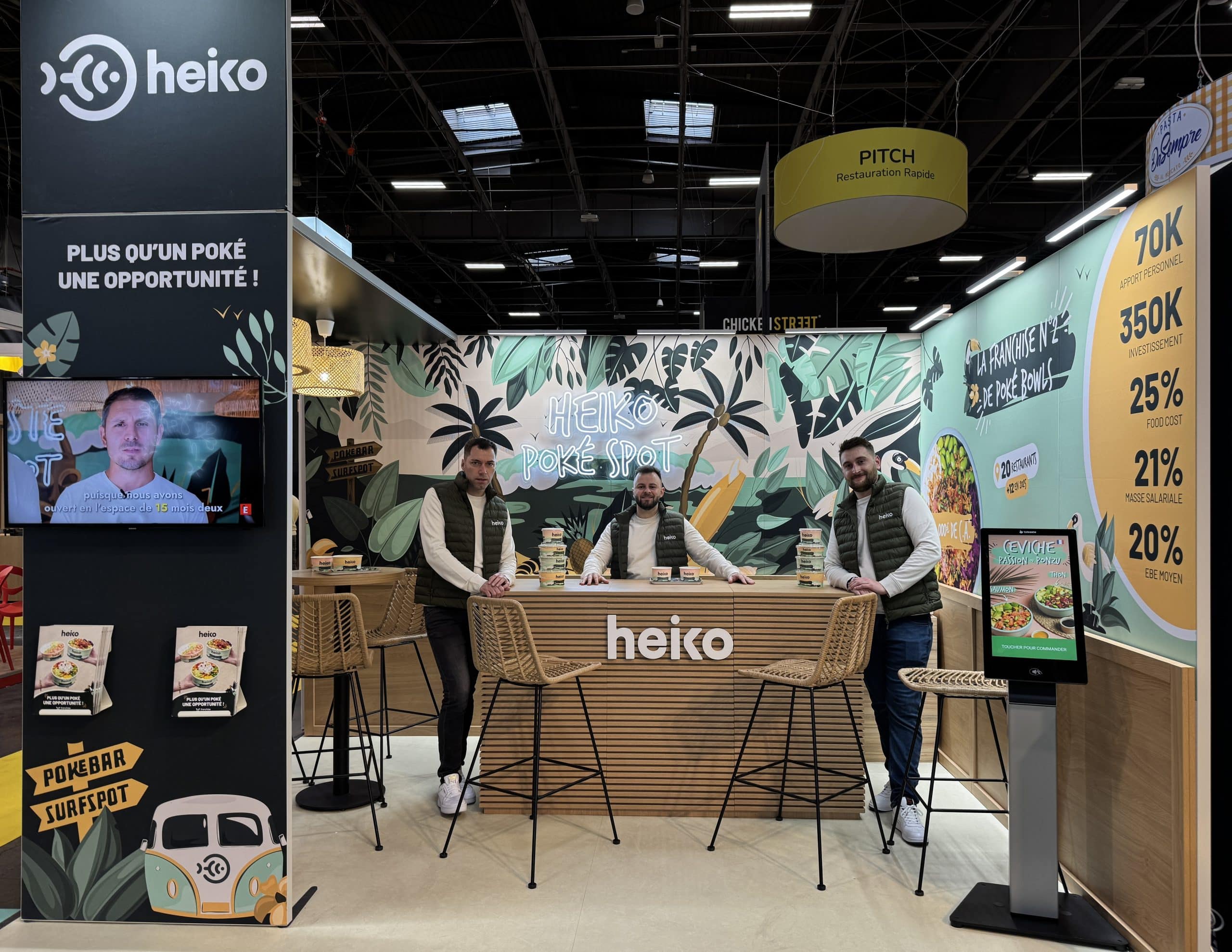 Heiko revient pour la 3ème fois à Franchise Expo Paris ! - Heiko